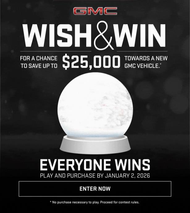 Wish & Win Promo - Davis Chevrolet Buick GMC Ltd. Airdrie